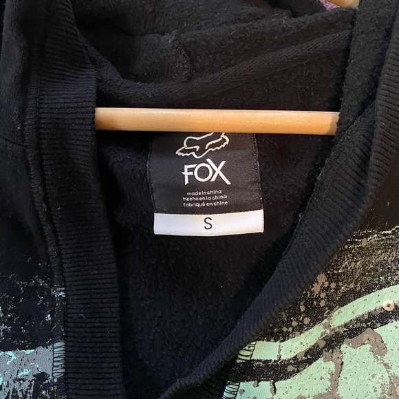 Fox | Sweaters | Womens Small Fox Racing V Neck Sweatshirt | Poshmark